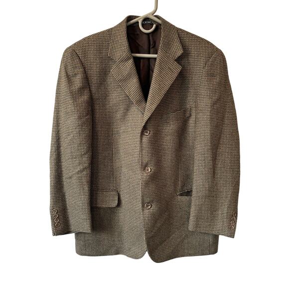 Pronto Uomo | Jackets & Coats | Pronto Uomo Firenze Mens Tweed Silk ...